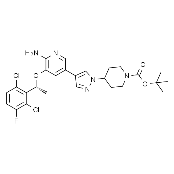 877399-51-4[(R)-tert-Butyl 4-(4-(6-amino-5-(1-(2,6-dichloro-3-fluorophenyl)ethoxy)pyridin-3-yl ...